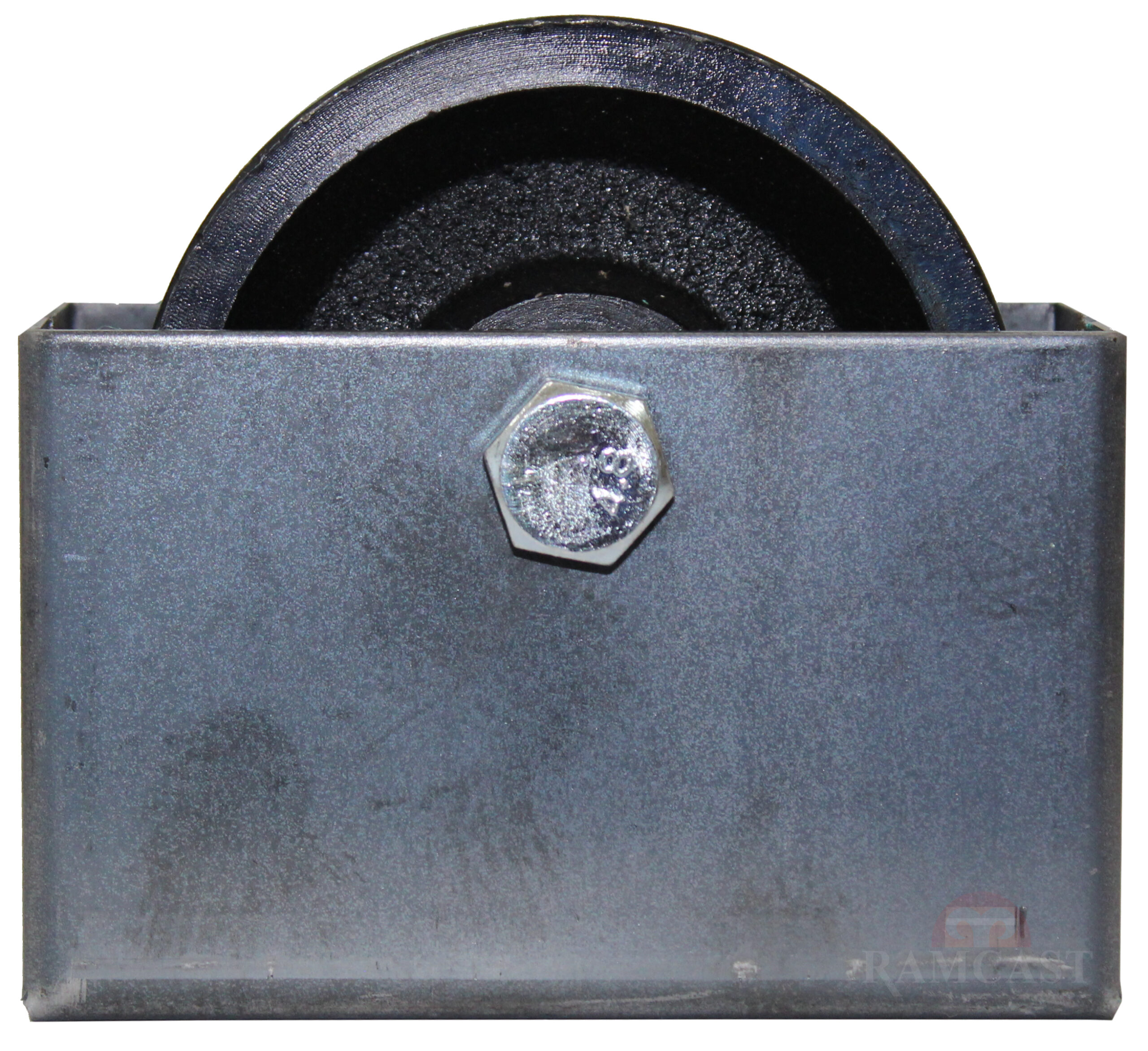 3″ V-Groove Wheel with Box – Cast Iron – Ramcast Ornamental Supply CO. INC.