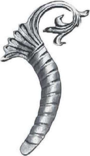 L6061 – Forged Cornucopia – Right – Ramcast Ornamental Supply CO. INC.